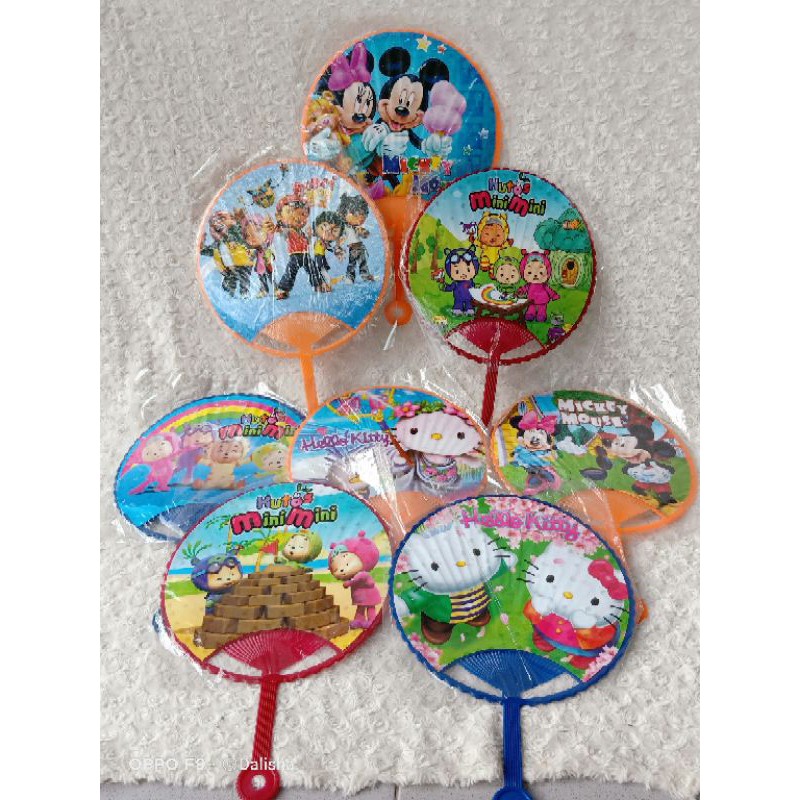 Jual Kipas besar kipas bulat kipas plastik kipas gambar Karakter Bulat ...