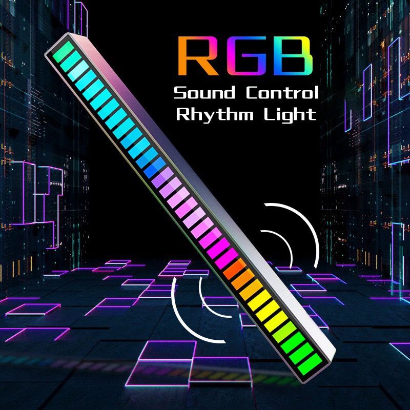 Jual Lampu Led Rgb Bar Strip Spectrum Audio Indicator Music Sound