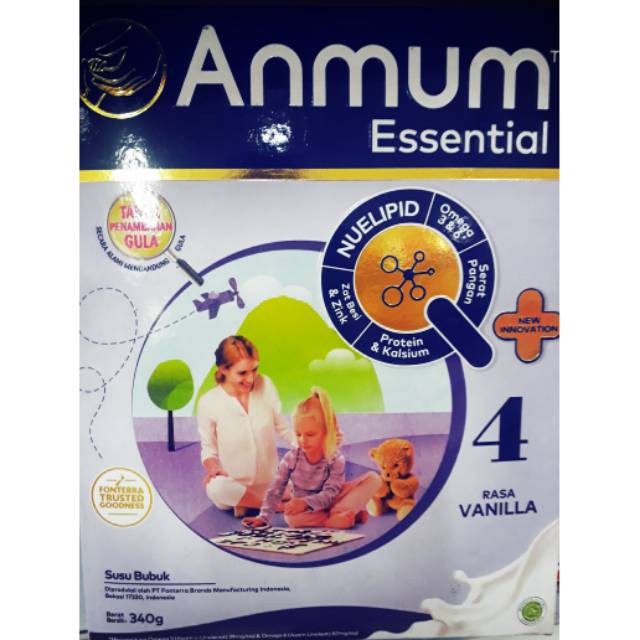 Jual ANMUM ESSENTIAL 4 VANILLA 340Gr | Shopee Indonesia