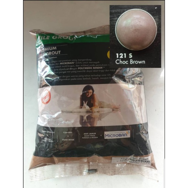 Jual Semen nat keramik&granite AM 50 warna choc brown | Shopee Indonesia