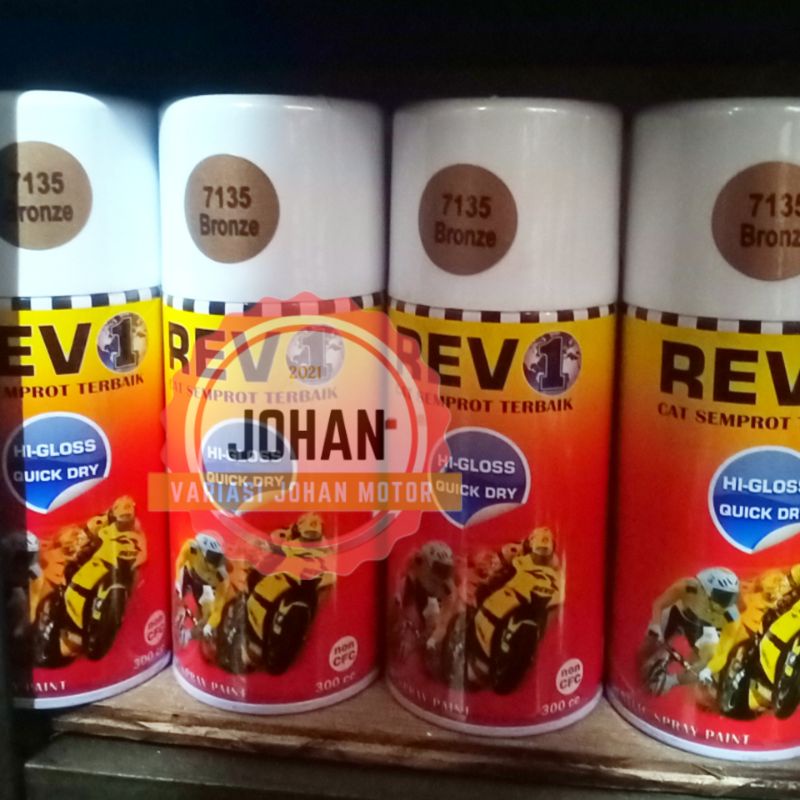 Jual cat semprot Revo bronze/cat semprot Revo termurah/cat semprot Revo ...