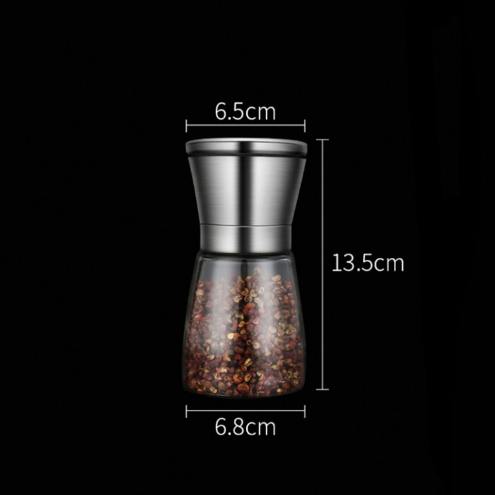 Jual Penghalus Merica Garam Stainless Manual Salt Pepper Grinder ...