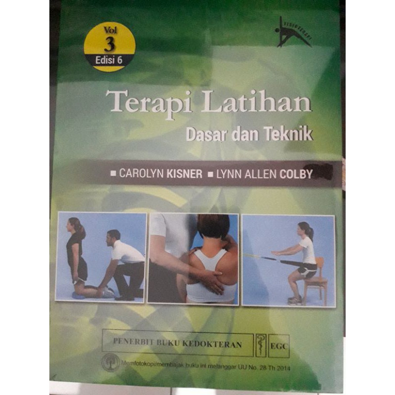 Jual Original Terapi Latihan Dasar dan Teknik Edisi 6 Vol. 3 | Shopee ...