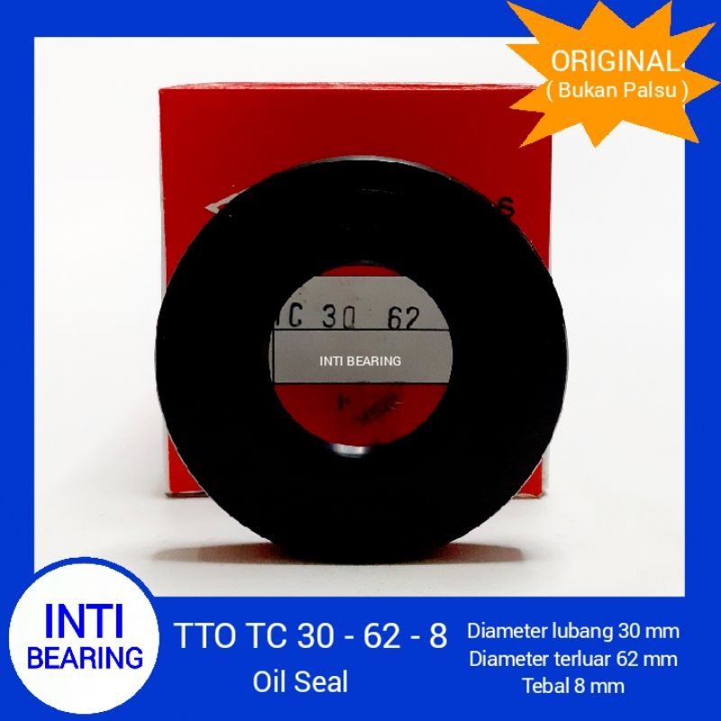 Jual OIL SEAL TTO TC 30 x 62 x 8 ASLI ORIGINAL 30628 30 62 8 | Shopee ...