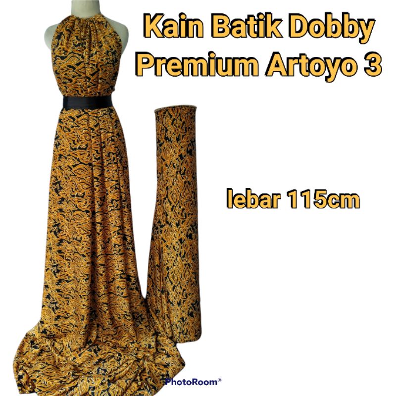 Jual Bahan Kain Batik Dobby Premium Artoyo 3 / batik doby dobi halus ...