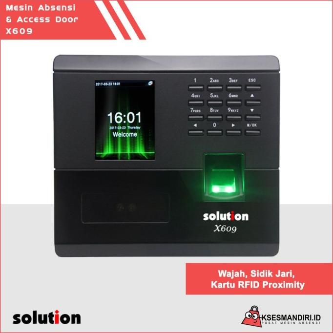 Jual Mesin Absensi Dan Access Door Solution X609 | Shopee Indonesia