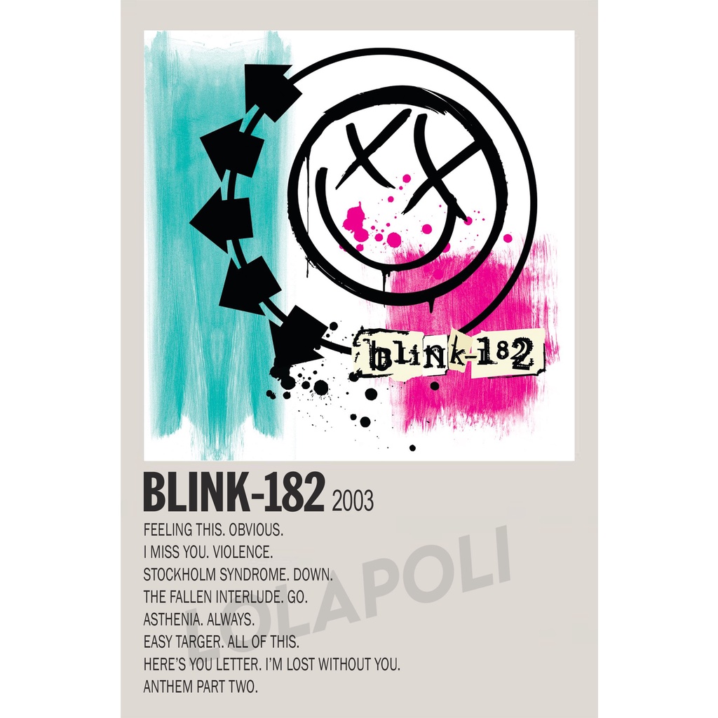 Jual Poster Cover Album Blink-182 | Shopee Indonesia
