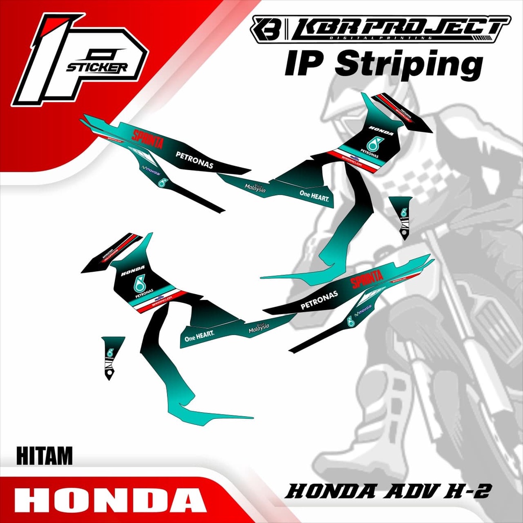 Jual HONDA ADV striping HONDA ADV motor HONDA motor sticker variasi ...