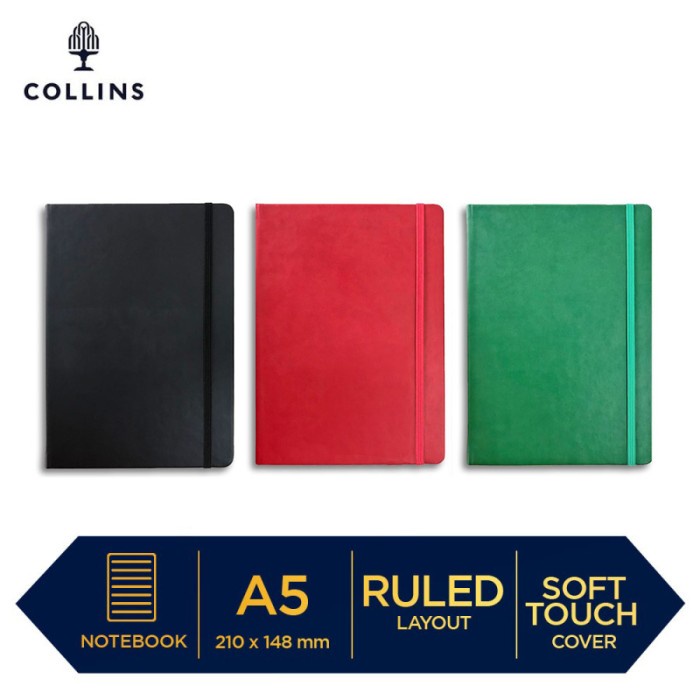Jual Collins Notebook Legacy A5 Ruled Buku Agenda Jurnal Planner ...