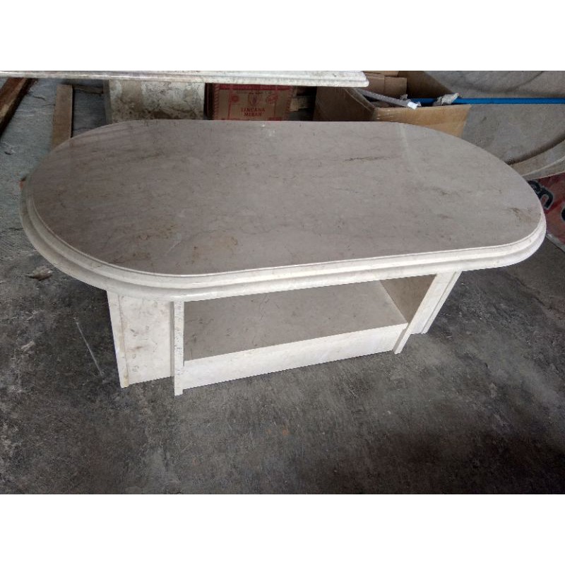 Jual Meja tamu marmer putih oval kaki koran | Shopee Indonesia Jual Meja tamu marmer putih oval kaki koran | Shopee Indonesia