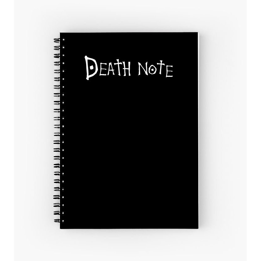 Jual note book / buku / anime Deathnote custom ukuran a5/a4/a6/a7 ...