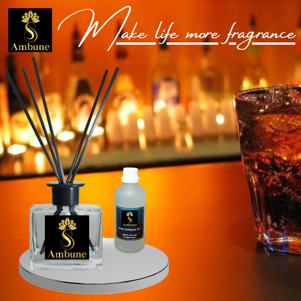 Jual Pengharum Ruangan Reed Diffuser Oil 110 ml + Extra refill 100 ml Ambune | Shopee Indonesia