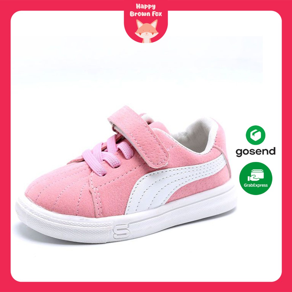 Jual Sepatu Anak Cewek Perempuan Sepatu Classic Hybrid Sneakers - Pink ...