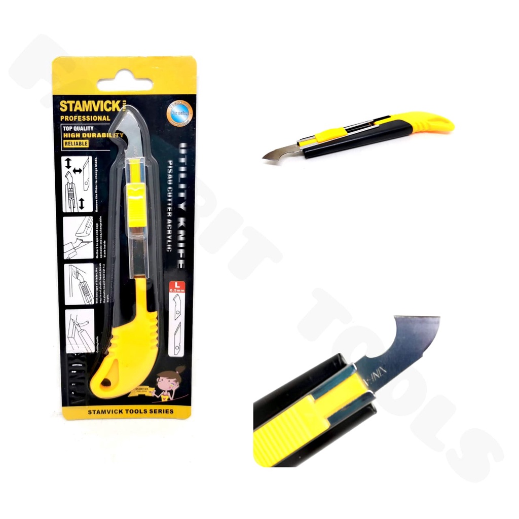 Jual Cutter akrilik stamvick 6 inch | Shopee Indonesia