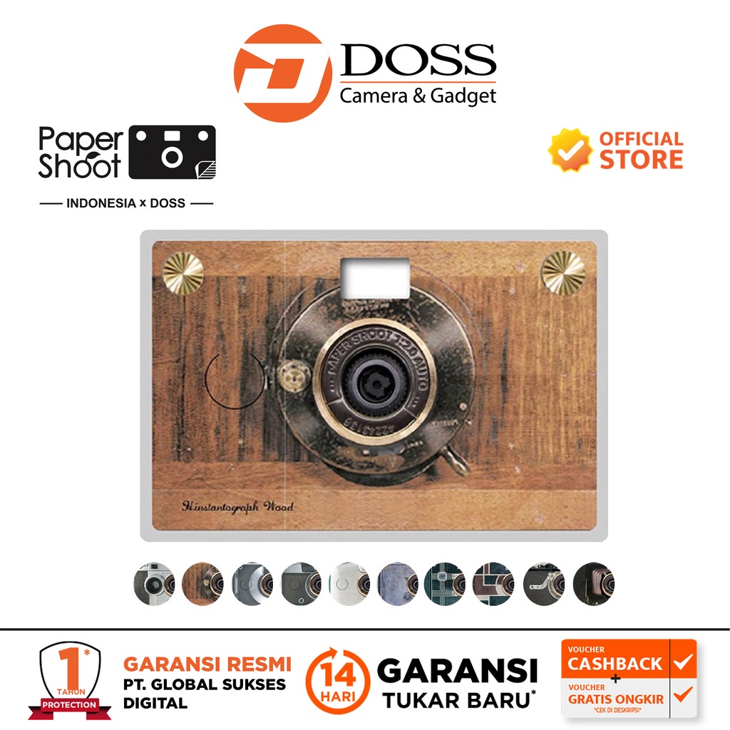 Jual Paper Shoot Paper Camera Vintage Series | Shopee Indonesia