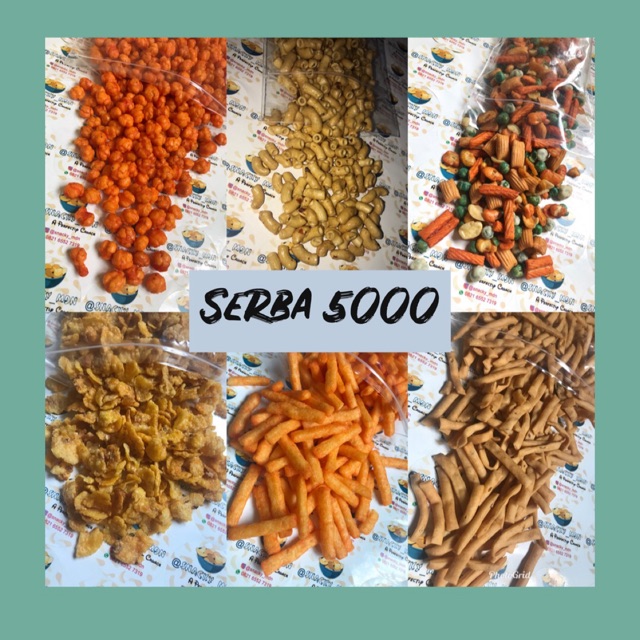 Jual SNACK SERBA LIMA RIBU / SNACK SERBA GOCENG | SNACK SERBA 5 RIBU ...