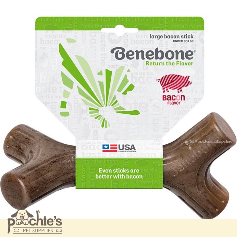 Jual Benebone Large Bacon Stick | Shopee Indonesia