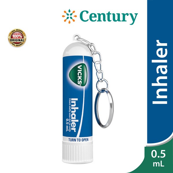 Jual VICKS INHALER 0.5ML KEYCHAIN / MELEGAKAN PERNAPASAN / GEJALA FLU ...