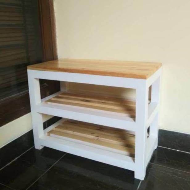 Jual Bangku Sepatu Dan Ukuran Dan Rak P60Xl30Xt45Cm Sandal ...