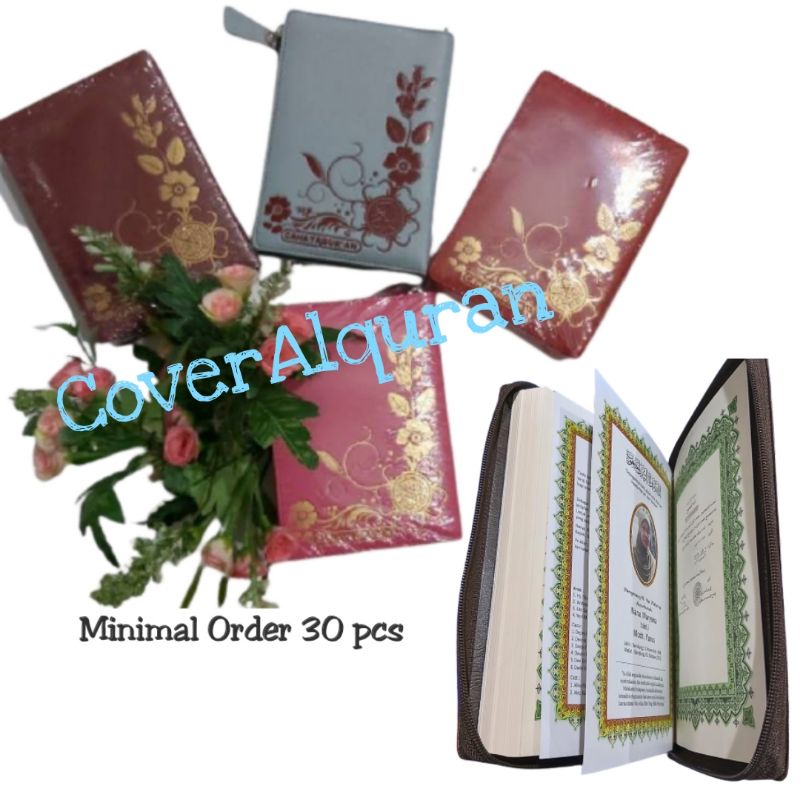 Jual Al Quran Custom 40 Hari Quran A6 Sleting Sisipan Selipan Foto 40