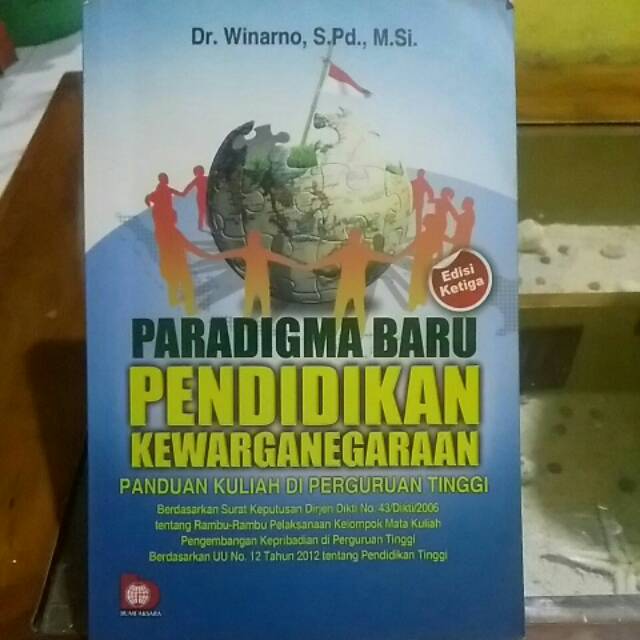 Jual Paradigma baru pendidikan kewarganegaraan panduan kuliah di ...
