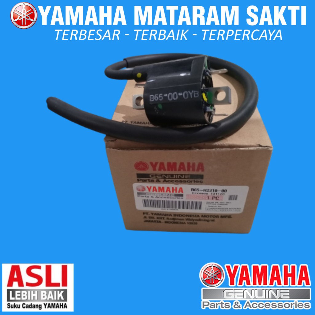 Jual KOIL / IGNITION COIL ASSY AEROX 155 / LEXI 125 ORIGINAL / B65 ...