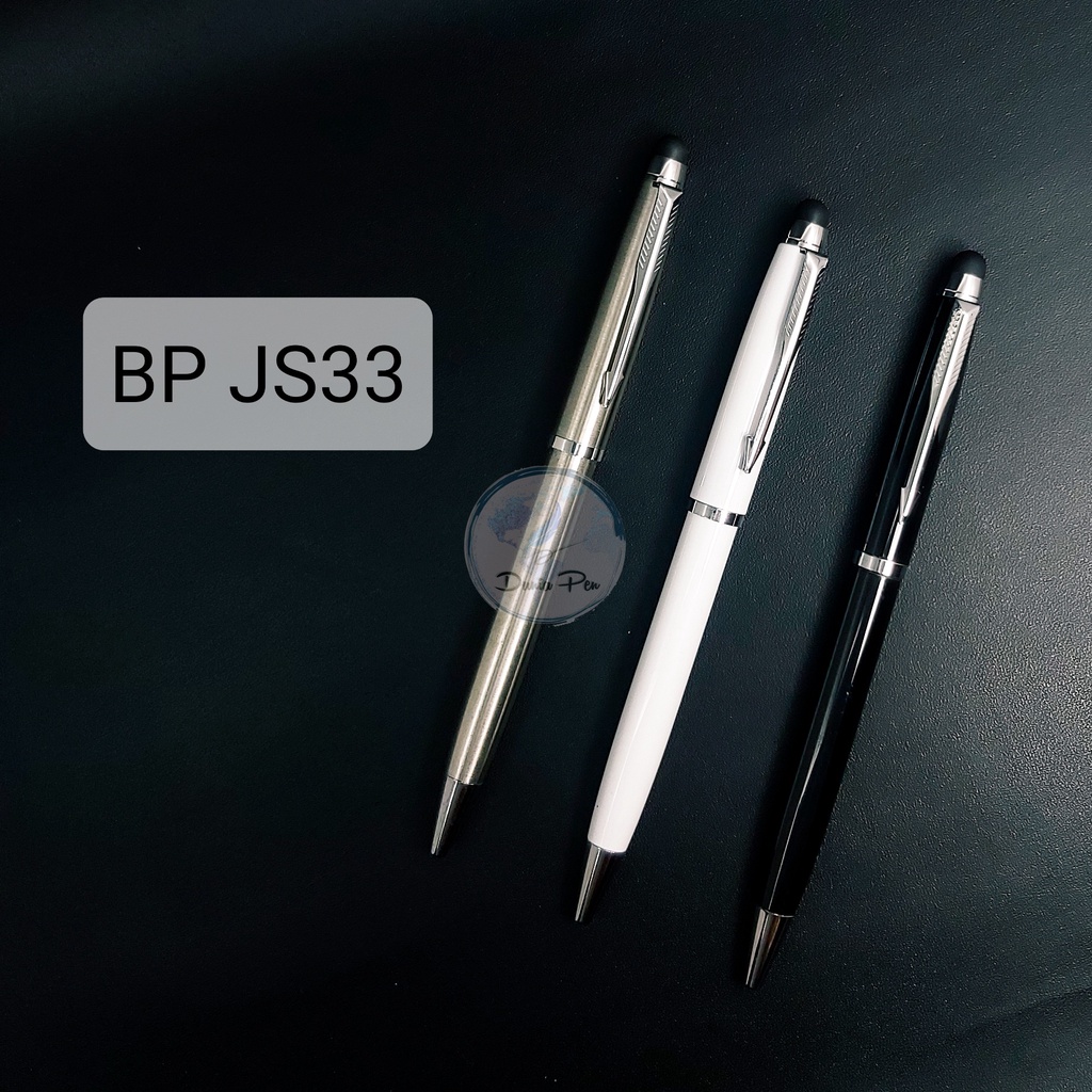 Jual Pen Metal Eksklusif BP JS33 Stylus, Bolpen Besi Promosi Bisa ...