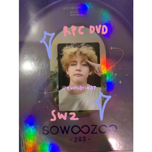 Jual [Official] WTS RPC DVD Sowoozoo Taehyung | Shopee Indonesia