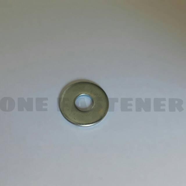 Jual 100 PC Ring Plat M6 lebar TEBAL 6x18 Putih 6mm mili Ring 10 ...