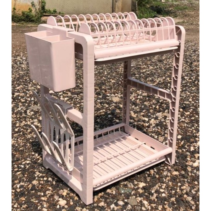 Jual rak piring plastik kecil 2tingkat | Shopee Indonesia