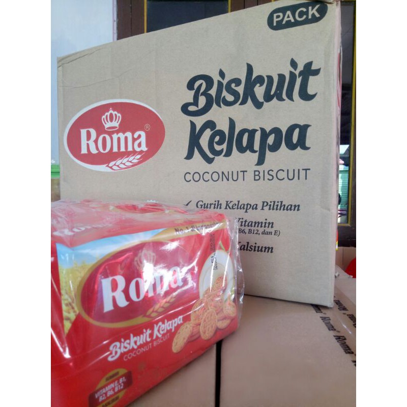 Jual ROMA Kelapa Biskuit 300g /pack | Shopee Indonesia