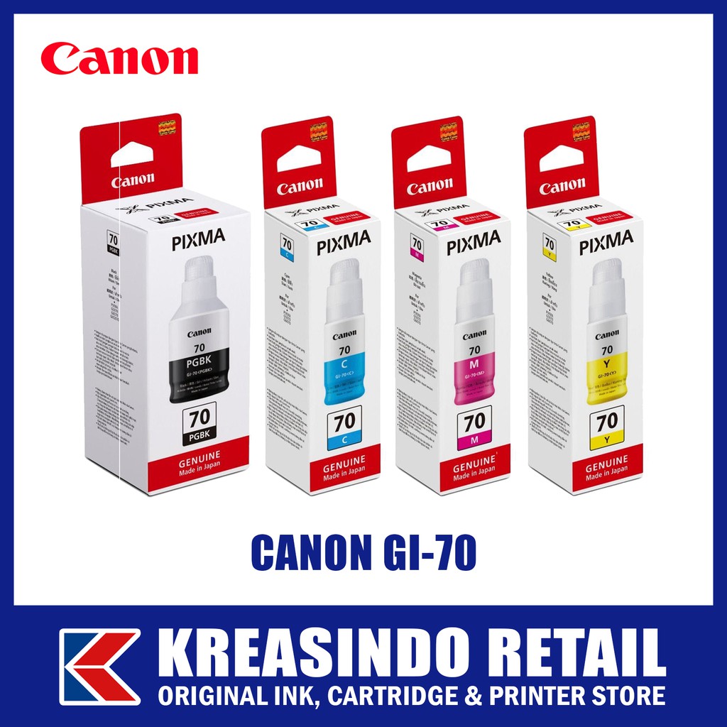 Jual Tinta Canon GI-70 GI70 Original | Shopee Indonesia