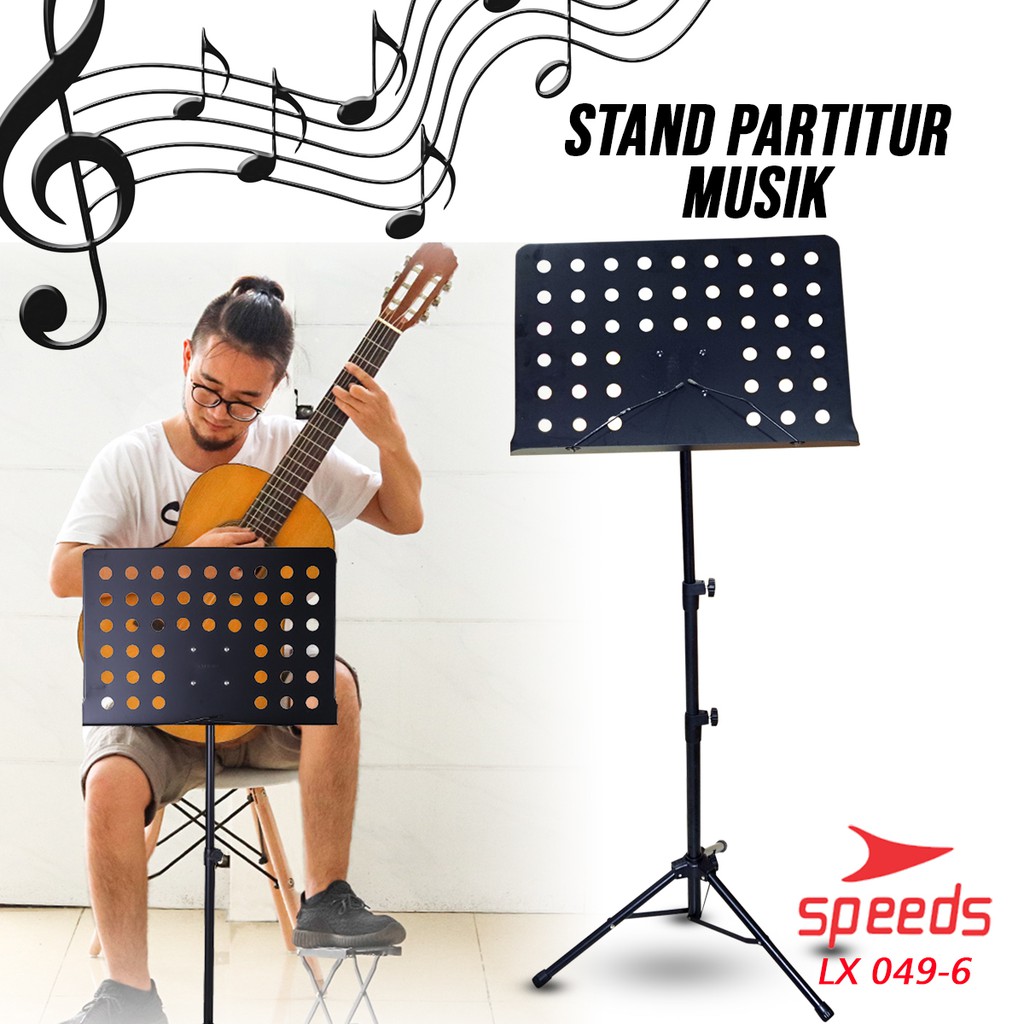 Jual SPEEDS Alat Musik Stand Ori Untuk Partitur Sheet Stand&Book Stand ...