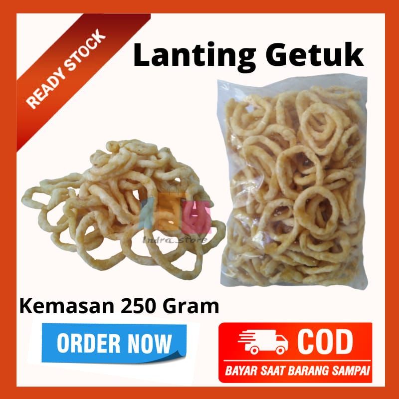 Jual Lanting Getuk Klanting Singkong Banyumas 250 gram | Shopee Indonesia