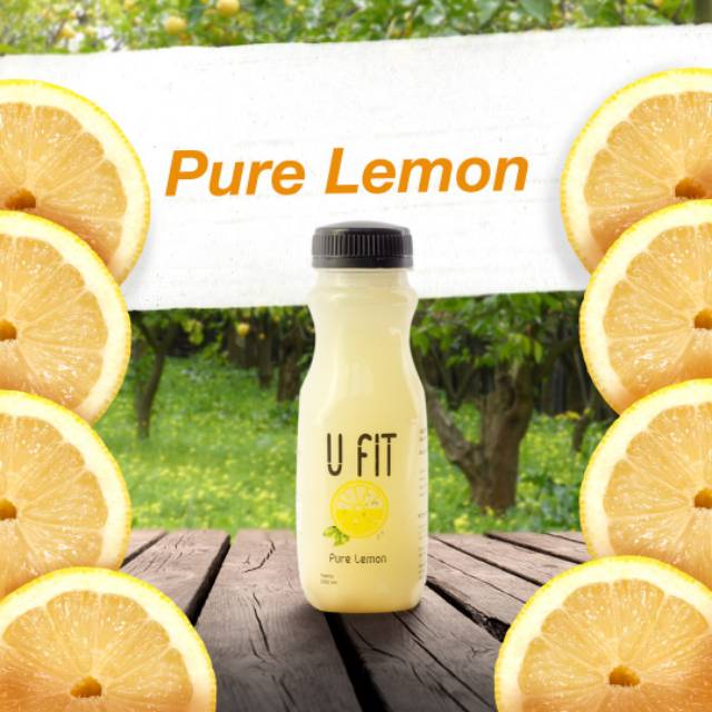 Jual U FIT LEMON (1 BOTOL) | Shopee Indonesia