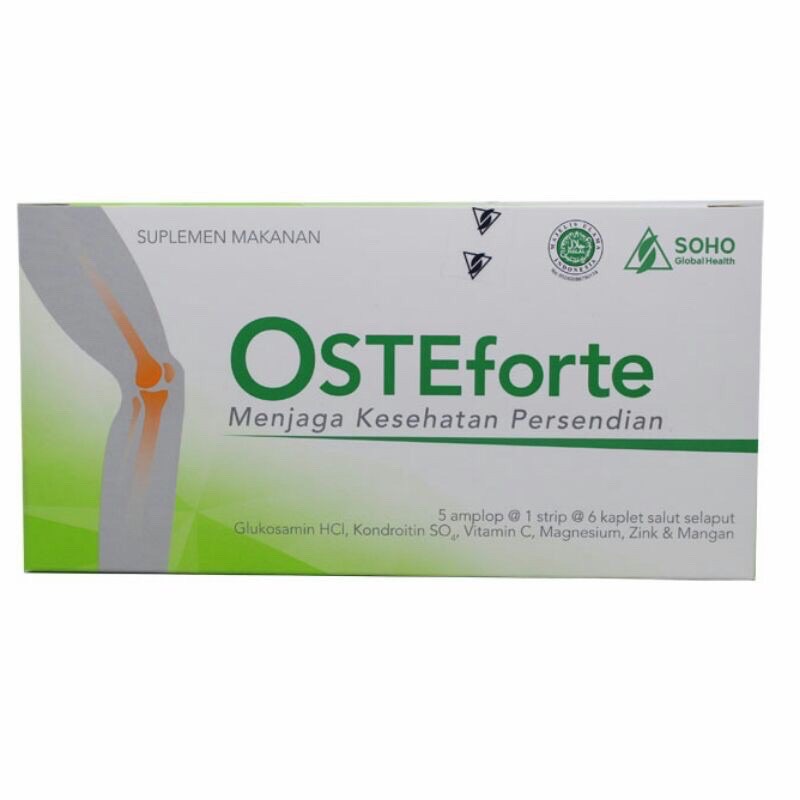 Jual Oste Forte 30 Tablet/Menjaga Kesehatan Persendiaan | Shopee Indonesia