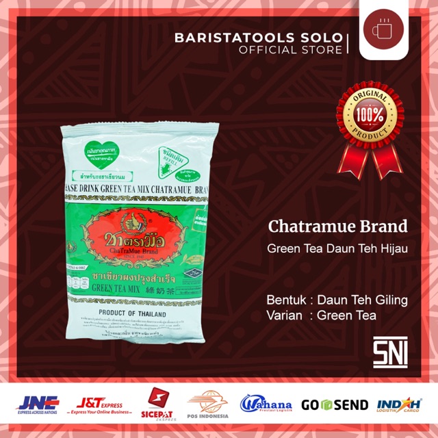 Jual Chatramue Green Tea 200 Gr - Barsol Indonesia | Shopee Indonesia