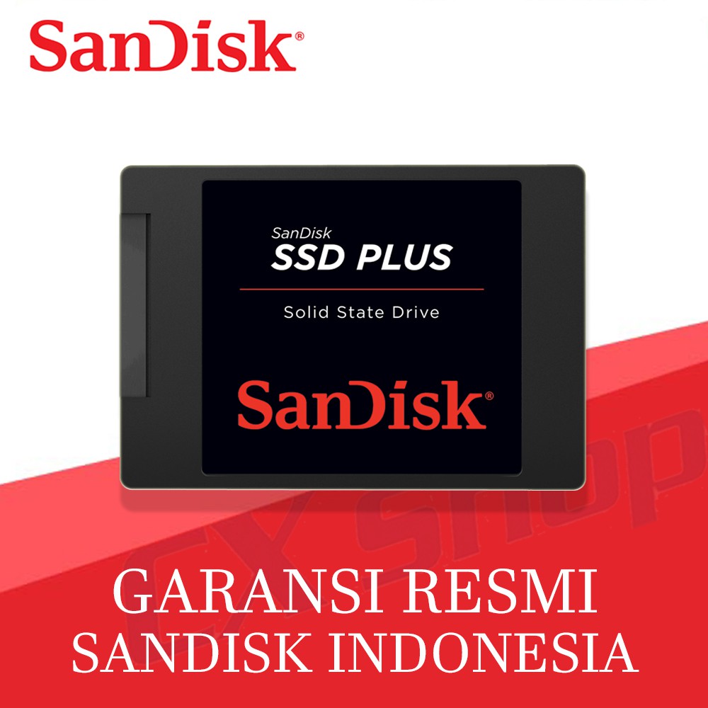 Jual SanDisk SSD Plus 500GB | Shopee Indonesia