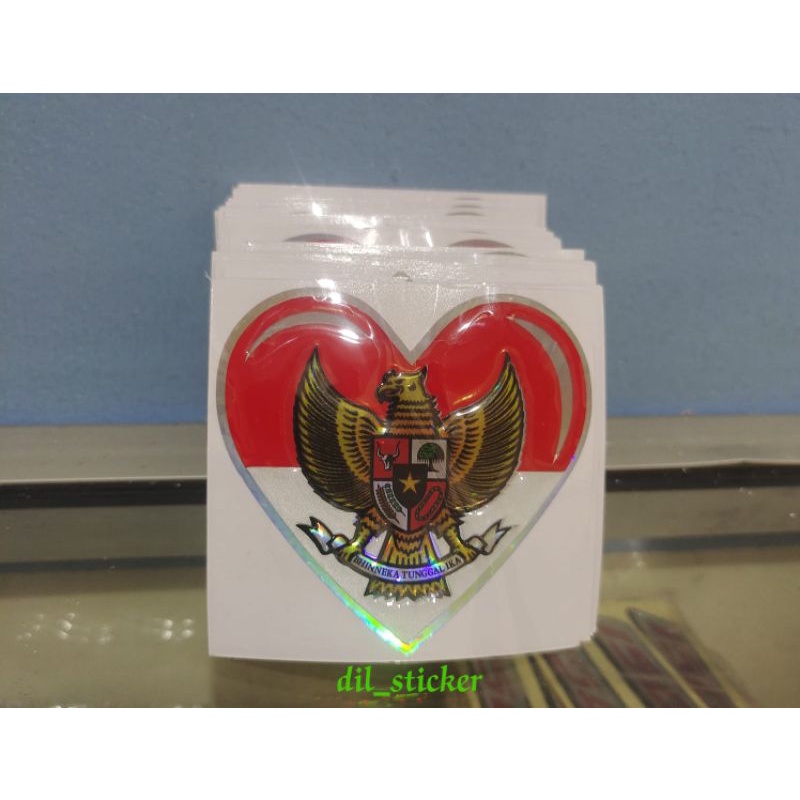 Jual STICKER EMBLEM BENDERA GARUDA INDONESIA | Shopee Indonesia