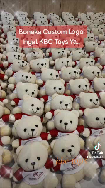 Jual Boneka Custom Nama / Custom Logo Bisa Satuan Tanpa Minimal Order ...