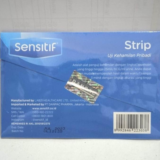 Jual Test Pack Sensitif Strip Uji Kehamilan | Shopee Indonesia