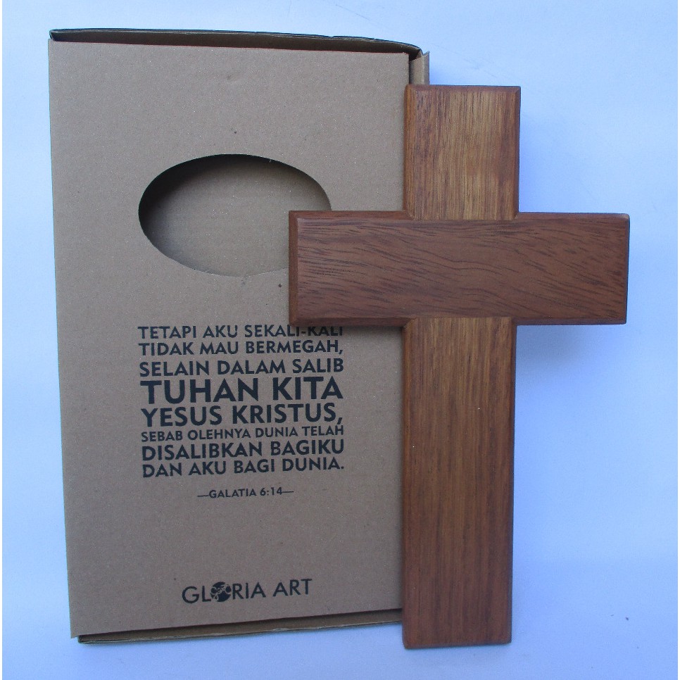 Jual SALIB DINDING KAYU LEBAR NATURAL 30 CM / SALIB KAYU | Shopee Indonesia