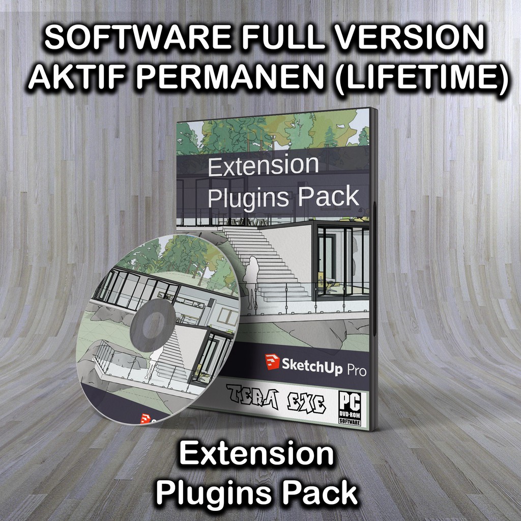Jual Plugins Pack SketchUp Extension Full Version no Error For SketchUp ...