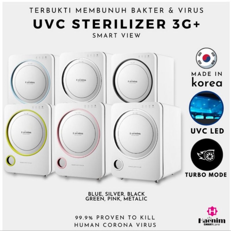 Jual Haenim UV Gen 3G+ Smart View Sterilizer and Dryer | Shopee Indonesia