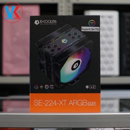 Jual ID-Cooling SE 224 XT ARGB Duet CPU Cooler Intel LGA1700 1200 115x ...