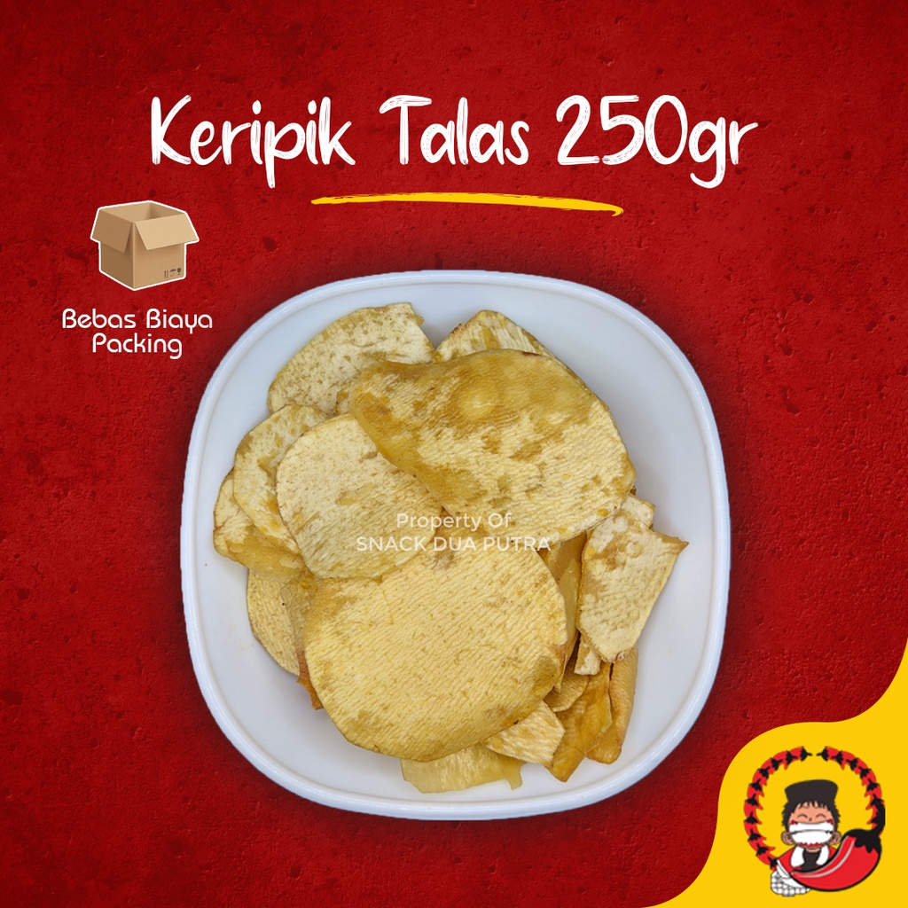 Jual Cemilan Keripik Talas Renyah Crispy 250gr - Snack Dua Putra ...