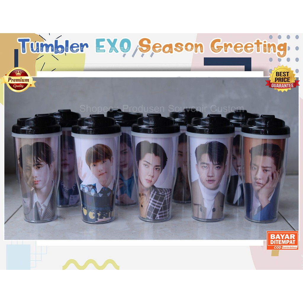 Jual Botol Minum EXO Season Greeting 2021 Chanyeol Kyungsoo Sehun ...