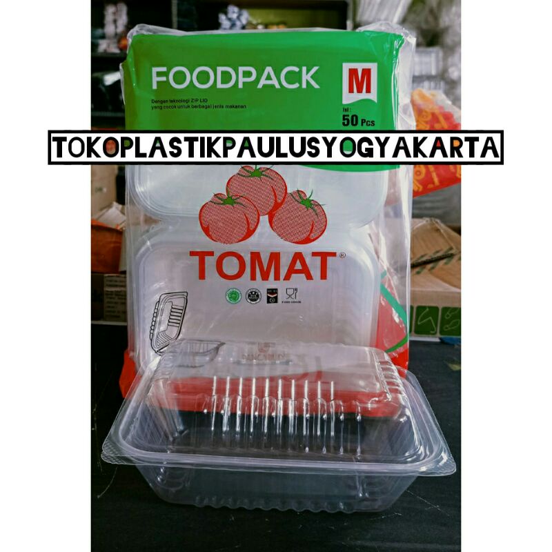 Jual mika makanan / food container / foodpack / tempat makan plastik ...