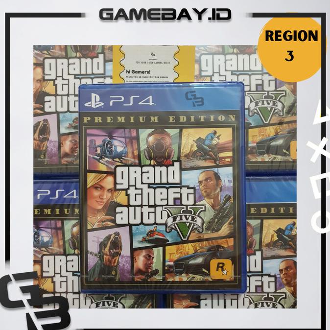 Jual PS4 Grand Theft Auto V : Premium Edition / GTA V | Shopee Indonesia