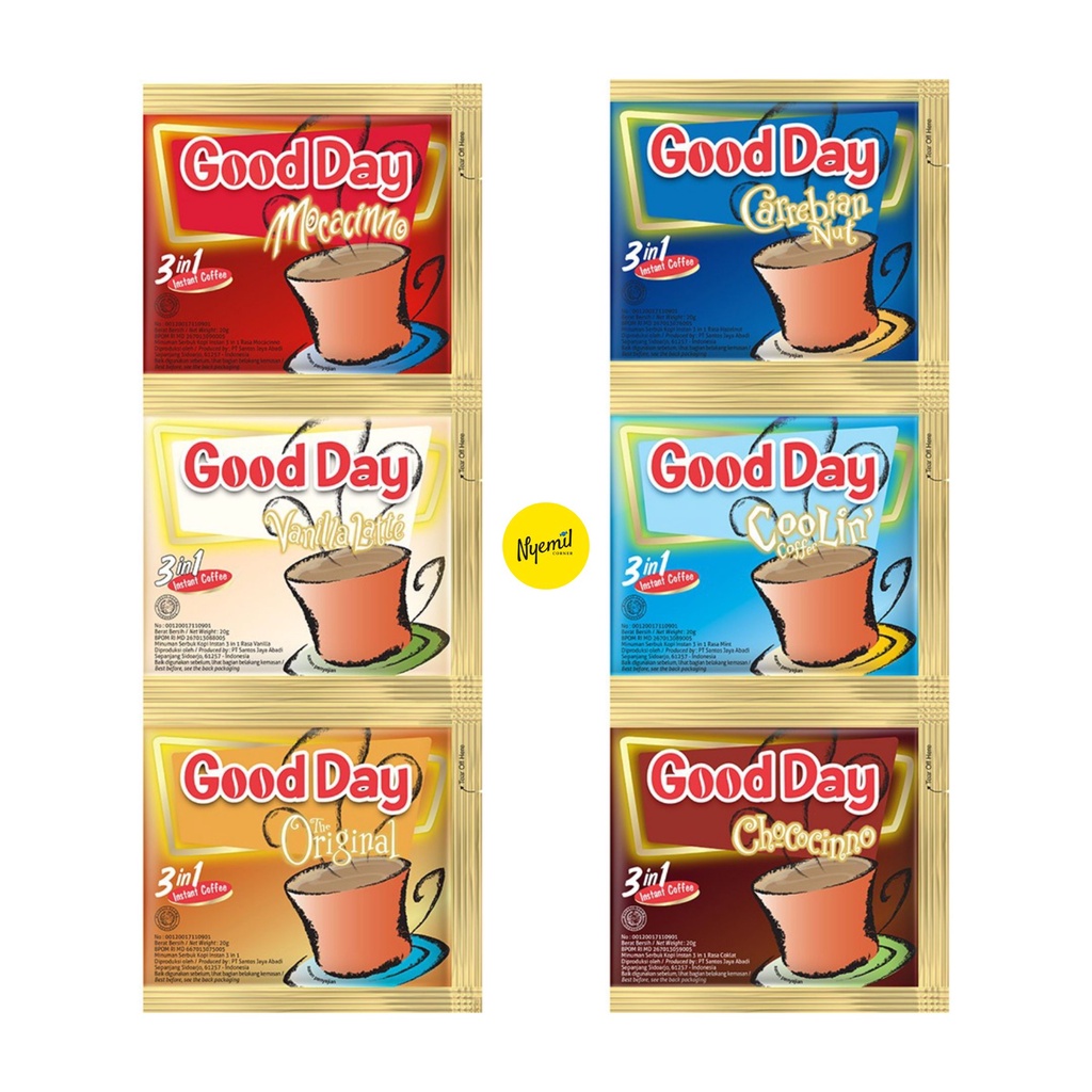 Jual GOOD DAY Kopi Renceng (10pcs) | Shopee Indonesia